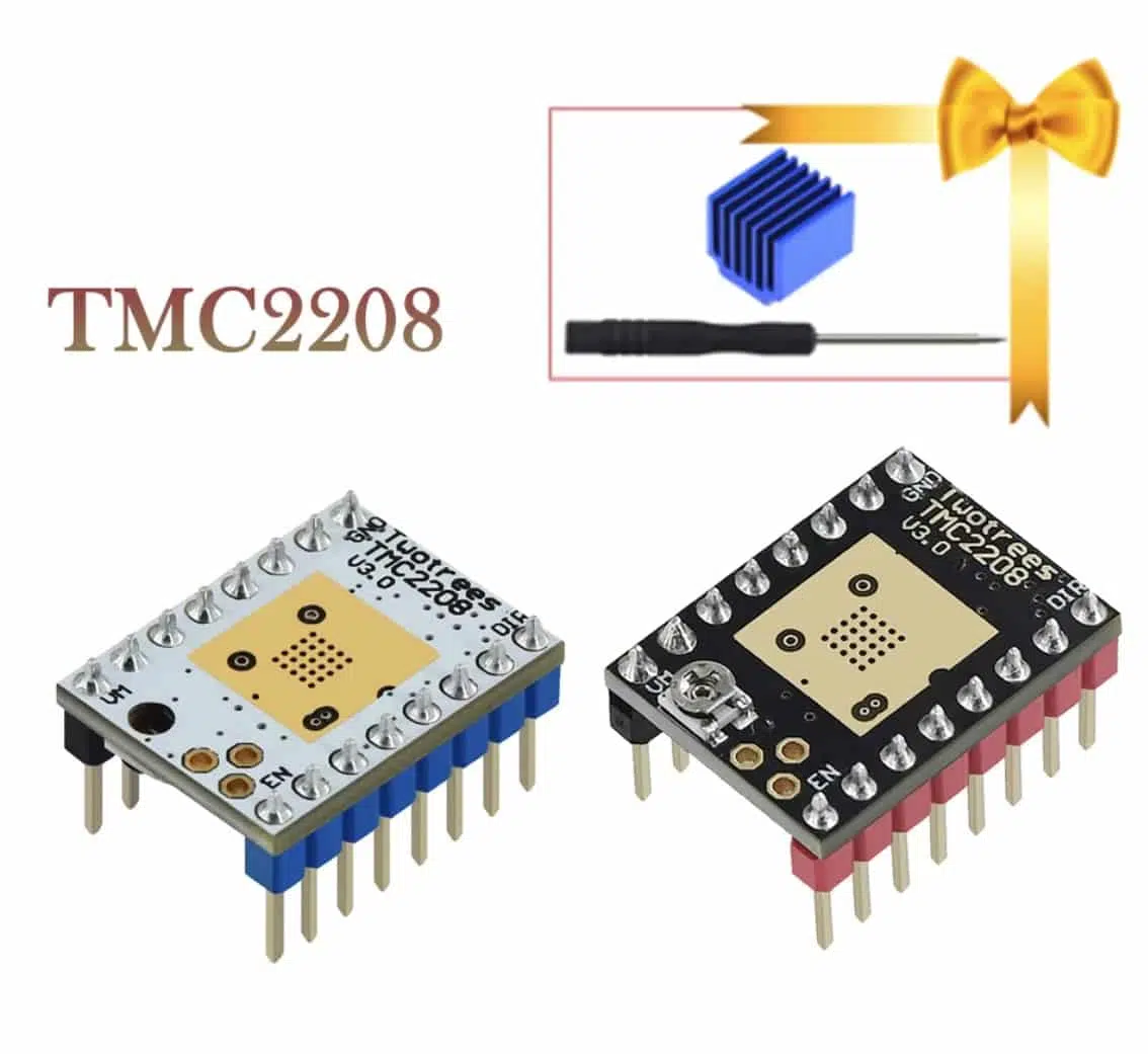דרייבר - TMC2208 v2.0 להשתקת המדפסת- צ'יפ גרמני ומתקדם למדפסות תלת מימד ...
