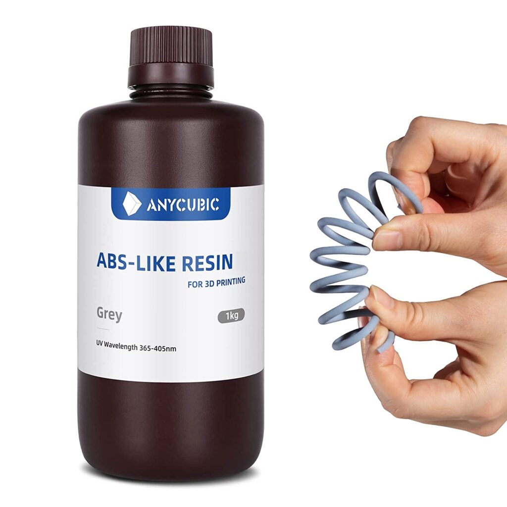 שרף חזק אפור Anycubic ABS Like Gray - ספיידר תלת מימד