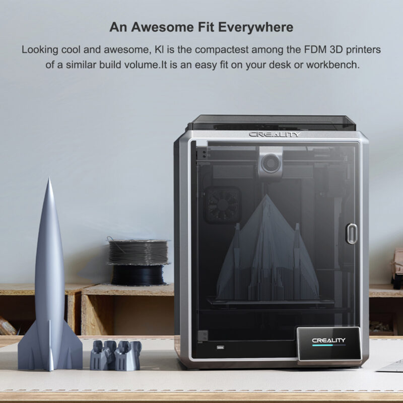 Creality K1 3D Printer בעלת מהירות הדפסה מטורפת - ספיידר תלת מימד