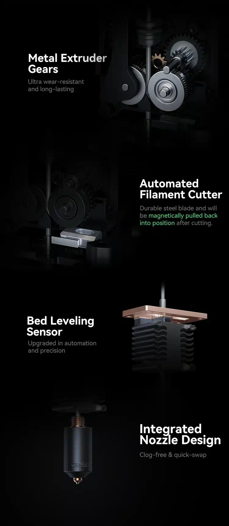 Creality Hi Combo (Hi+ CFS) - ספיידר תלת מימד